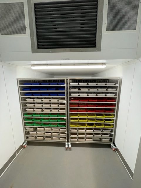 Constant temperature soil sample drying rooms - Technickon Ltd